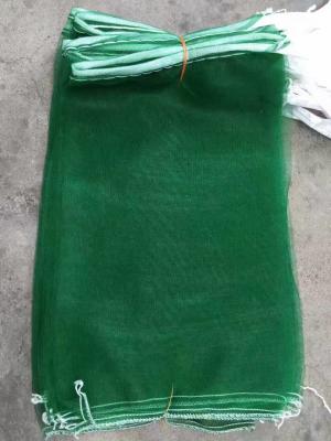 China HDPE Knitted Mesh Bags 5-20kg Capacity UV Treated Tubular Woven Net Bags for Vegetables for sale