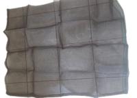 China Anti UV HDPE Woven Mesh Bag Black White Jujube Date Collecting Net Bags 50x70cm for sale