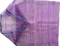 China HDPE Woven Mesh Bags 16x16 Mesh 20kg Capacity for Onion Garlic Vegetable Packing for sale
