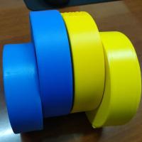 China Embossed PVC Plant Marking Tape 0.06mm Soft Plastic Tie for Gardening Cable Organization for sale