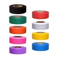 China Embossed PVC Plant Marking Tape 0.06mm Soft Plastic Tie for Gardening Cable Organization for sale