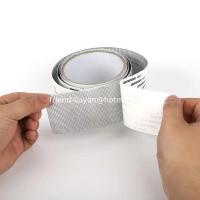 China Fiberglass Window Screen Repair Tape 48mm x 5m Self-Adhesive Mesh for Mending Mosquito Netting for sale