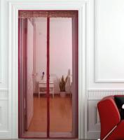 China Customizable Polyester Magnetic Mosquito Net Door Curtain 100x220cm Insect Screen for sale