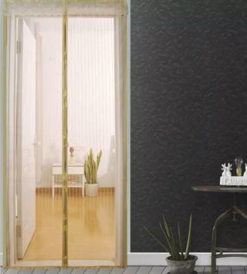 China Magnetic Mosquito Net Curtain for Door and Window Insect Proof Polyester Mesh 210x90cm for sale