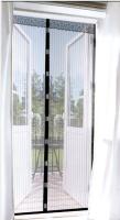 China Magnetic Mosquito Net Door Curtain 100x220cm 9 Pairs Polyester Insect Screen for sale