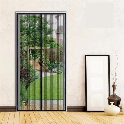 China Wholesale Polyester Magnetic Mosquito Net Door Curtain 100x220cm Insect Screen for sale