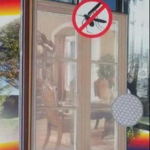 China Black White Grey Window Mosquito Net DIY Window Screen Kit 20gsm 130x150cm for sale