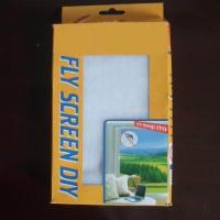 China DIY Polyester Mosquito Net Kit With Velcro Hook Fastner Fly Screen for sale