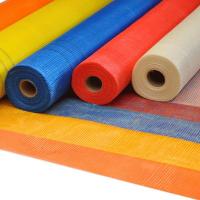 China Alkali Resistant Fiberglass Mesh 50m Length 1m Width Grade A Fireproof Wall Reinforcement for sale