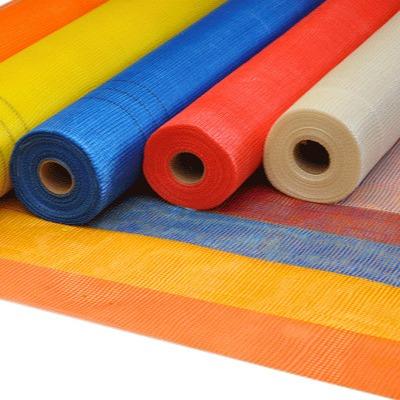 China Alkali Resistant Fiberglass Mesh 50m Length 1m Width Grade A Fireproof Wall Reinforcement for sale