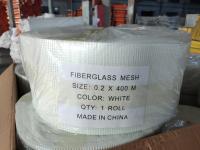 China Alkali Resistant Fiberglass Mesh Roll 300m Length 20cm Width for Wall Reinforcement for sale