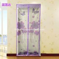 China Customizable Polyester Mesh Magnetic Door Screen Mosquito Net for Door Curtain Insect Proof 210x90cm for sale