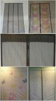 China Wholesale Magnetic Screen Door Curtain Mosquito Net Insect Mesh 210x90cm Durable Polyester for sale