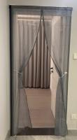 China Embroidered Magnetic Mesh Door Curtain Anti Mosquito Insect Screen 210x90cm for sale