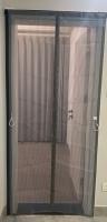 China Customizable Magnetic Mesh Door Curtain 35x82 Inch Insect Proof Polyester Heat Hemmed for sale