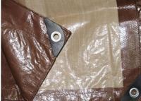 China Heavy Duty PE Tarpaulin Waterproof 50-250gsm UV Resistant Weather Protection Tarp Roll for sale