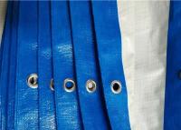 China Heavy Duty PE Tarpaulin Waterproof 50-250gsm UV Resistant Weather Protection Tarp Roll for sale