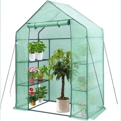China PE Greenhouse Transparent Grid Tarpaulin 3x3 Mesh 150gsm Warm Keep Sheet for sale