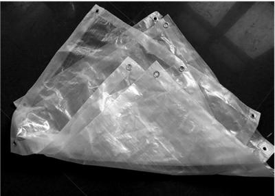 China Transparent Agricultural Polyethylene Tarp 150N/50mm Tear Strength 0.5-2.0mm Thickness Greenhouse Cover for sale