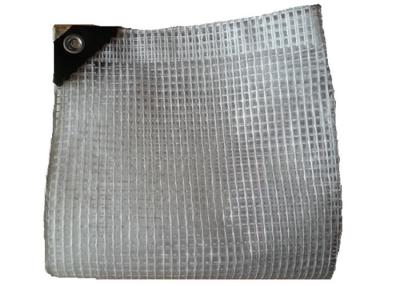 China PE Tarpaulin Sheet 135gsm 3x3 Mesh Waterproof UV Resistant Heavy Duty Tarpaulin for Construction Garden for sale