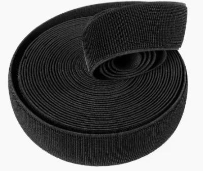 China Sew On Stretch Velcro Loop Tape 20mm 38mm High Strength Nylon Hook and Loop Fastener for sale