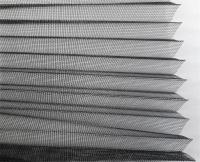 China DIY Pleated Screen Window Mosquito Net Fiberglass 18x16 Mesh 0.28mm Thickness Easy Fit for Home for sale