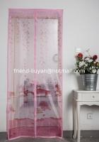 China Fine Mesh Gauze Door Mosquito Net Door Magnetic Screen Door for sale