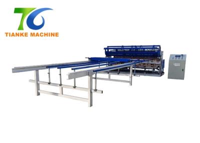 China PLC 6mm Wire Fence Making Machine 300mm Mesh Panel Welding Machine for sale