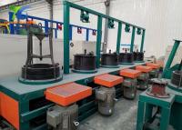 China Vertical Pulling 6.5mm Iron Wire Rod Drawing Machine 750KG for sale