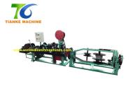 China Tianke Prison Wall 2.2mm Barbed Wire Fence Machine 70kg/H for sale