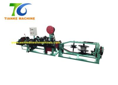 China Tianke Prison Wall 2.2mm Barbed Wire Fence Machine 70kg/H for sale