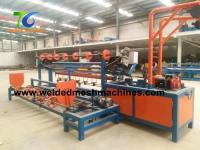 China Semi Auto 30mm 80mm Diamond Mesh Wire Making Machine 180m2/H for sale