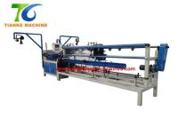 China Green 4.0mm Chain Link Fence Machine 220V 380V Fence Panel Making Machine for sale