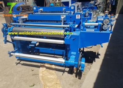 China Galvanized 6.35mm Wire Mesh Roll Welding Machine 220V 380V for sale