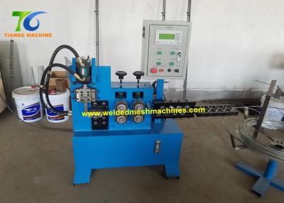 China Hydraulic 6mm Aluminum Wire Straightening Cutting Machine 0.75kw*2 for sale