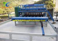 China 100mm Ribbed Reinforcing Mesh Welding Machine 3.3M Width PLC Control for sale