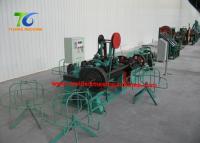 China 2.2KW Barbed Fencing Wire Making Machine 2.8mm PVC Coated Wire for sale