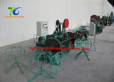 China 2.2KW Barbed Fencing Wire Making Machine 2.8mm PVC Coated Wire for sale