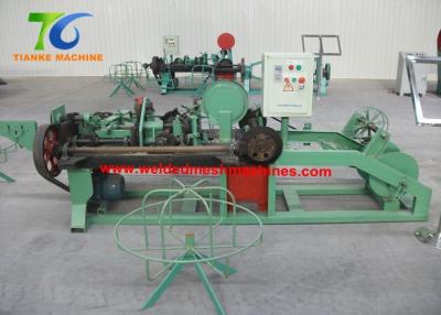 China 18M/Min Barbed Wire Making Machine 10cm Distance 1000KG for sale