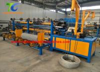 China Plc Diamond Shape Cyclone 1.8mm Wire Mesh Making Machine for sale