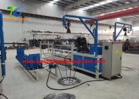 China Hook Mesh 6.5m Chain Link Fence Machine 30M2/H Mesh Manufacturing for sale