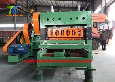 China 100T Iron Steel Sheet Expanded Mesh Making Machine PLC Control for sale