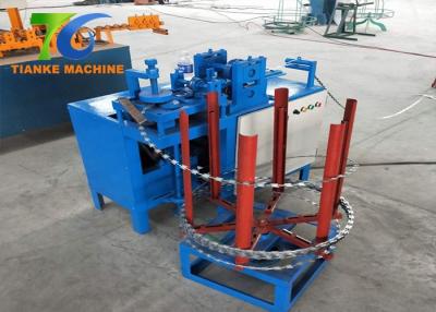 China BTO28 Automatic Barbed Wire Making Machine 120 times / min Punching for sale