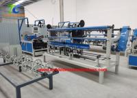 China Tianke Touch Screen 1.3mm Double Wire Chain Link Fence Machine 415V 440V for sale
