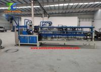 China 6M Playground Chain Link Fence Machine Knuckled Edge 120m2/H for sale