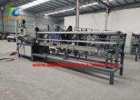 China Galvanized Wire 4m Width Servo Motor Diamond Mesh Machine for sale