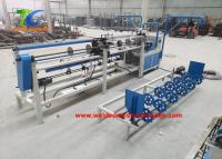 China Diamond Pvc Mesh Netting Plc Double Wire Chain Link Fence Machine for sale