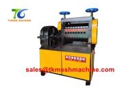 China 6mm To 14mm Scrap Semiautomatic Rebar Straightening And Cutting Machine for sale