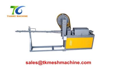 China Small Galvanized Coil Wire Straightening And Cutting Machine for sale