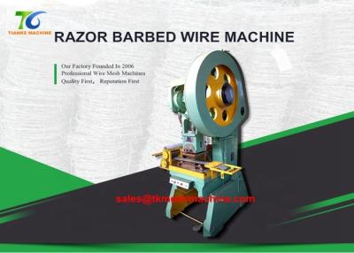 China Safety Net With Thorn BTO-28 Razor Barbed Wire Machine for sale